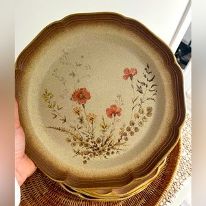 Mikasa | Dining | Vintage Mikasa Whole Wheat Jardiniere E 86 Set 4 ...